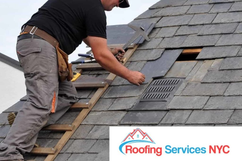 Steps To Repair Water Damage Areas From A Roof Leak - Roofing Services NYC